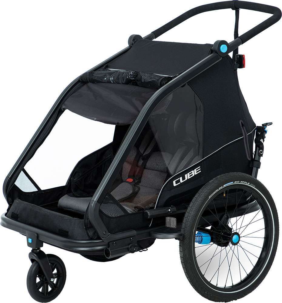 Cube Kinder Fahrradanhänger Double CMPT 2026 günstig kaufen | Fahrrad XXL