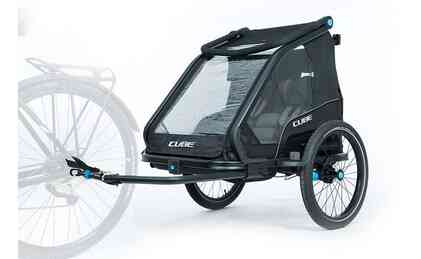 Cube Kinder Fahrradanhänger Double CMPT 2026 günstig kaufen | Fahrrad XXL