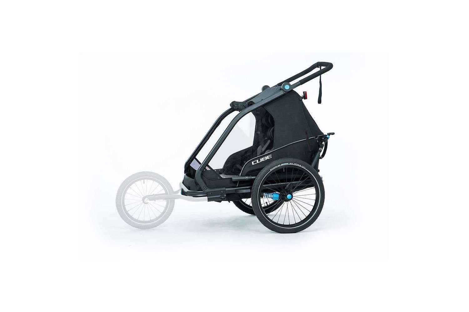 Cube Kinder Fahrradanhänger Double CMPT 2026 günstig kaufen | Fahrrad XXL