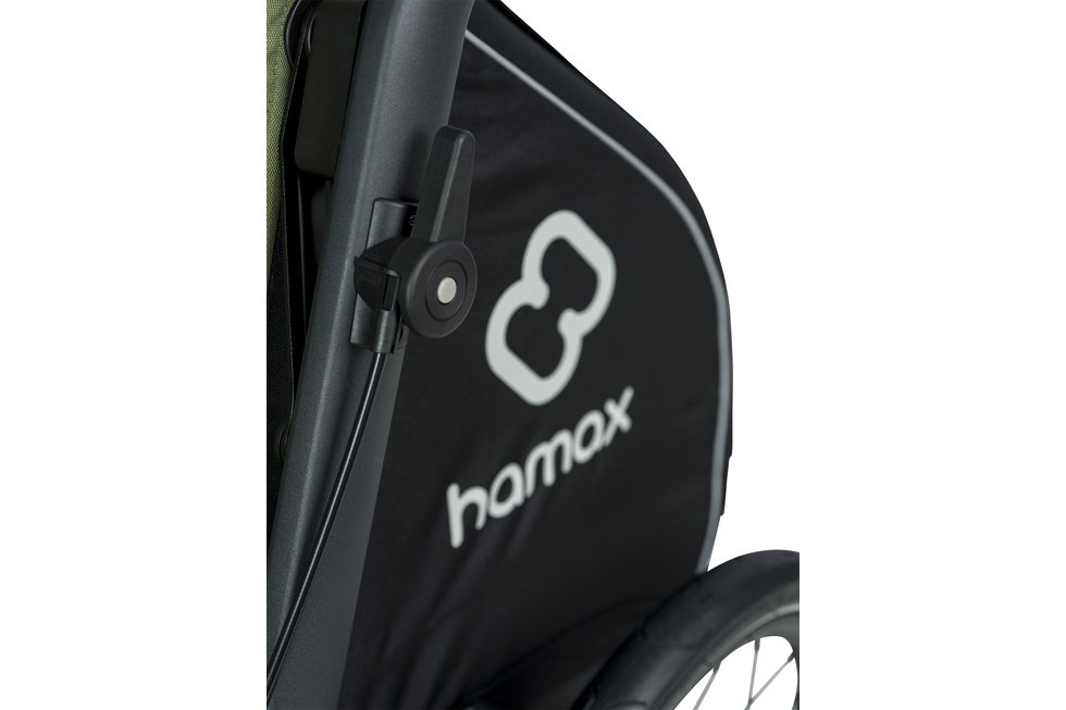 Hamax Pluto M Hundeanhänger mit Deichsel und Buggyrad 2025 -14% ...