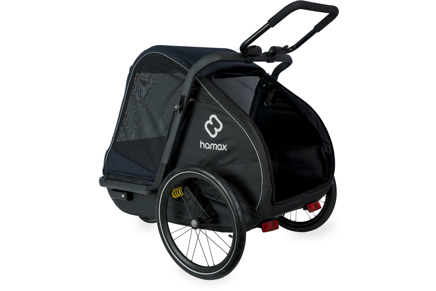 Hamax Pluto L Hundeanhänger mit Deichsel und Buggyrad 2025 günstig ...