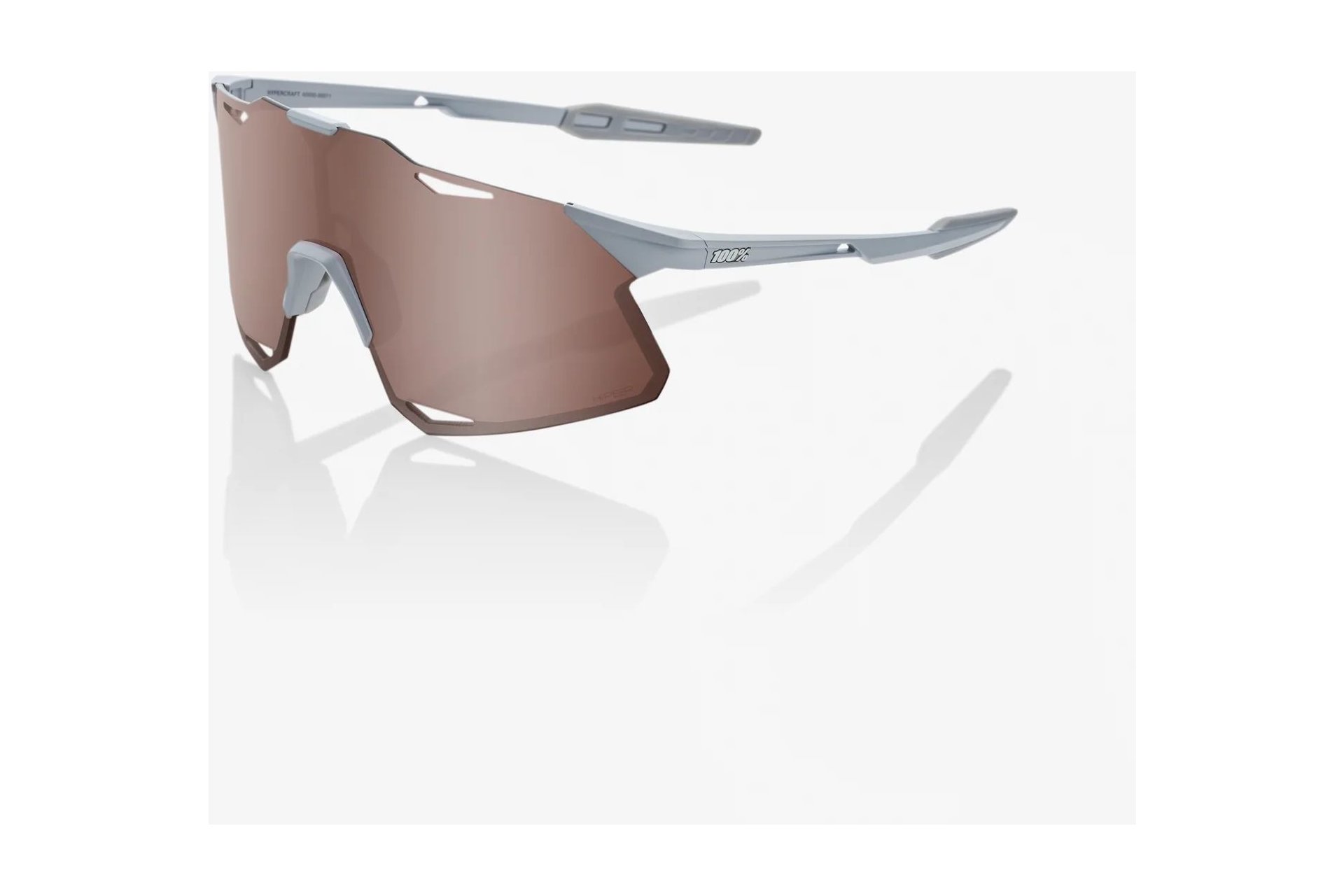 100 Percent Hypercraft Mat Stone Grey / HiPER Crimson Silver Mirror ...